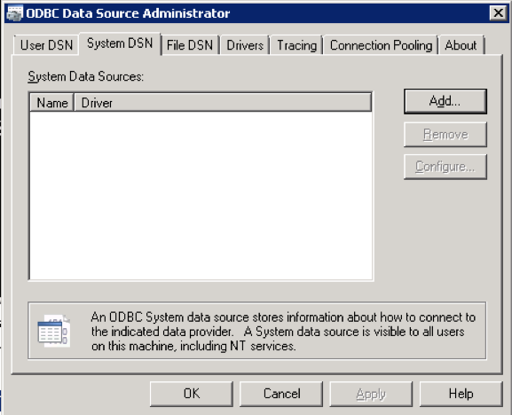 How to test SQL Server connection using ODBC