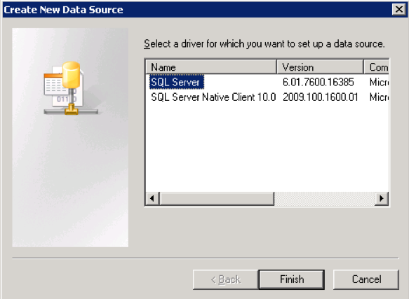 How to test SQL Server connection using ODBC