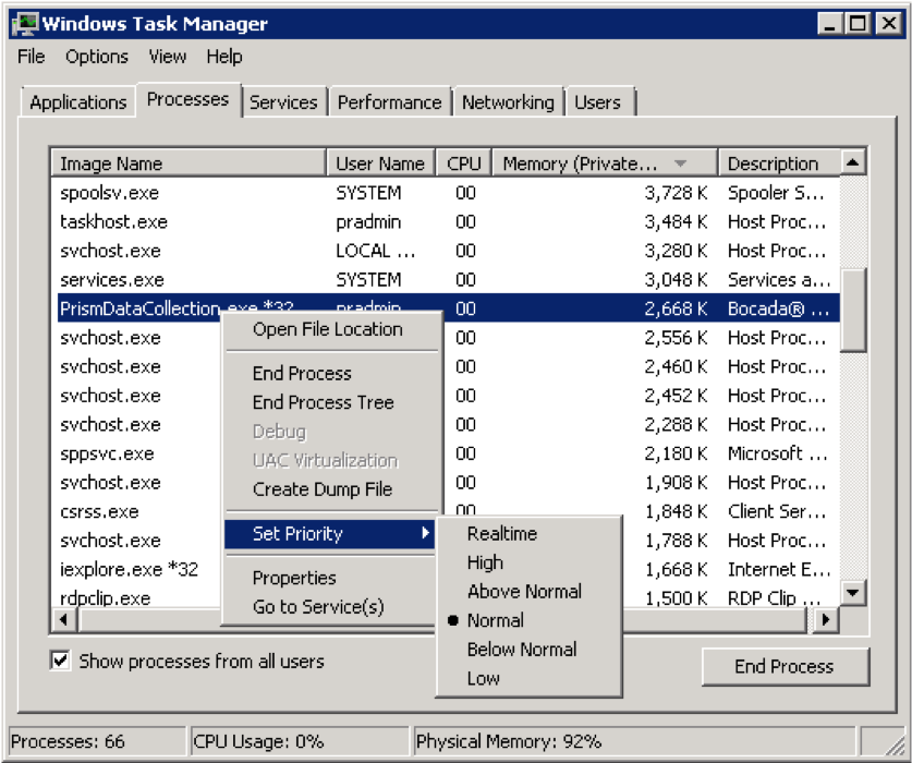 How To Increase Memory Available to Bocada