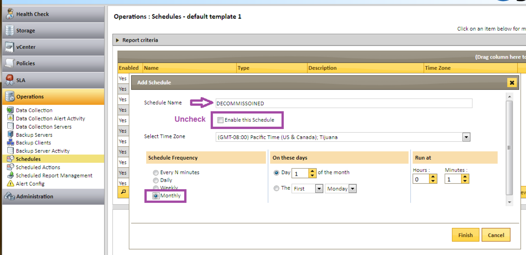 How To Hide Decommissioned Backup Servers From Data Collection Report View