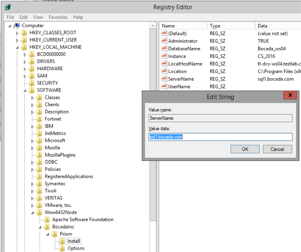How To Change the SQL Server to Use Long Names